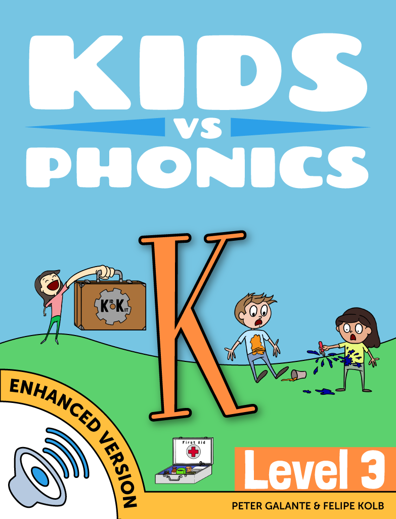 Learn the Letter 'K' Phonics Book - KidsVsPhonics